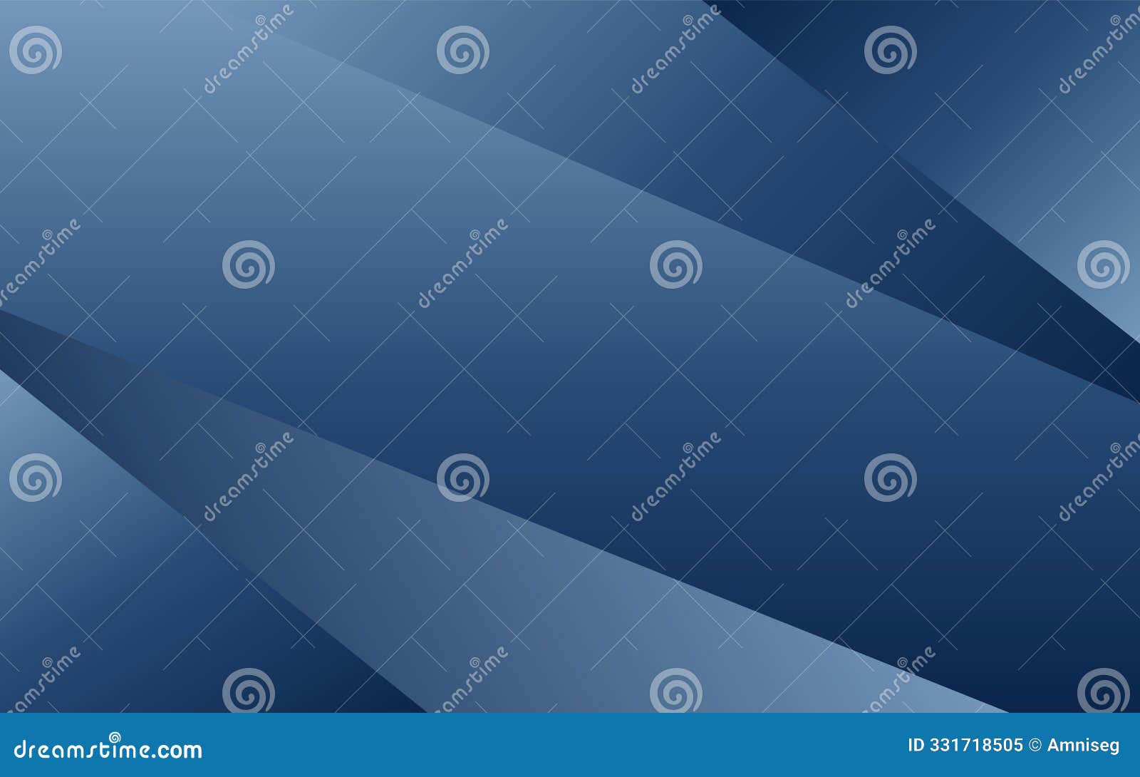 Minimal Geometric Background. Blue Elements with Gradient. Stock ...