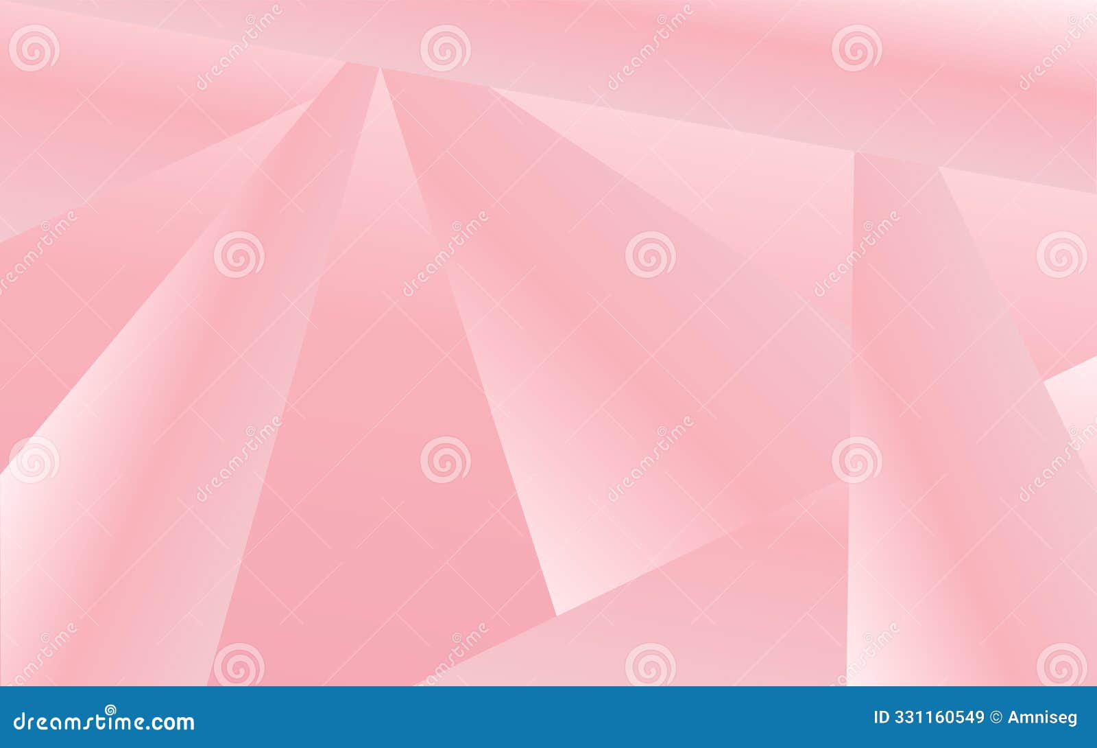 Minimal Geometric Background. Pink Elements with Gradient. Stock ...