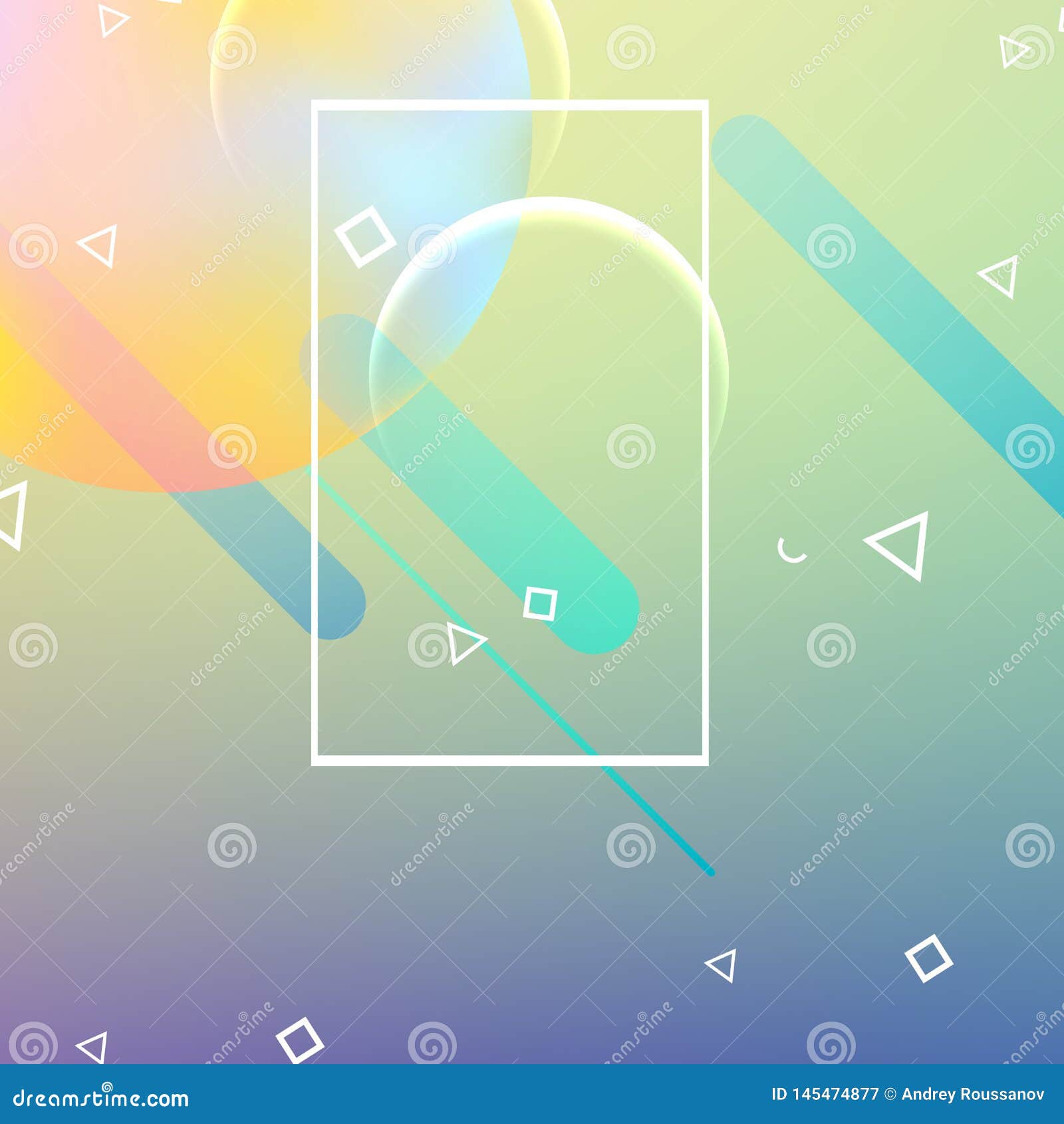 Minimal Geometric Background. Stock Vector - Illustration of layout ...