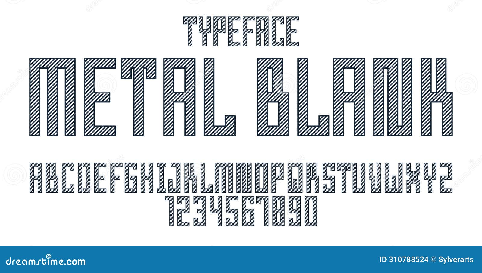 Minimal Geometric Cyberpunk Font, Vector Typeface in Geometry ...