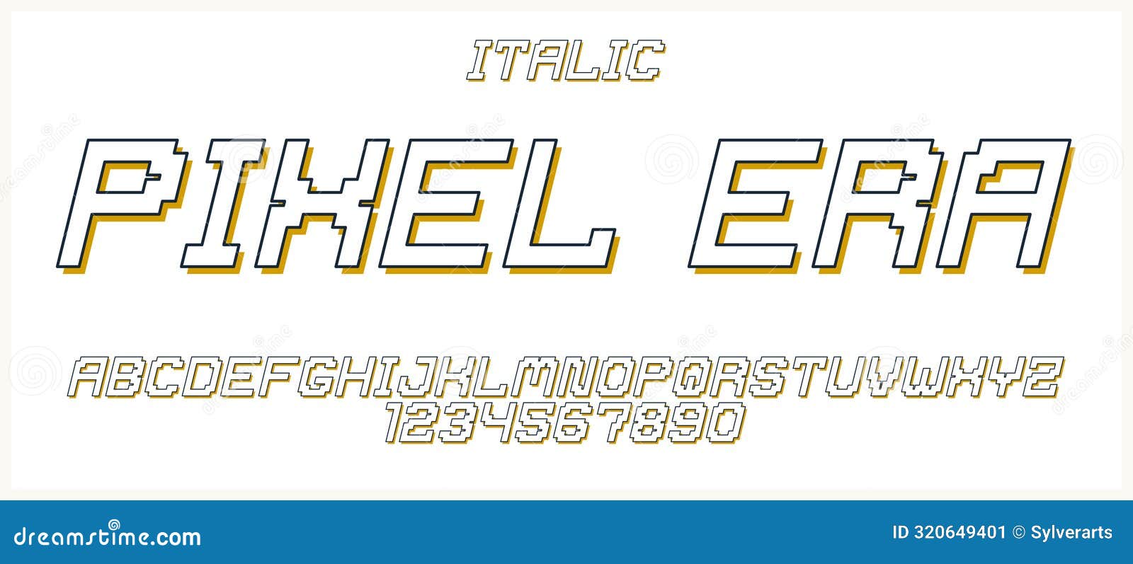 Minimal Geometric Cyberpunk Font, Vector Typeface in Geometry ...