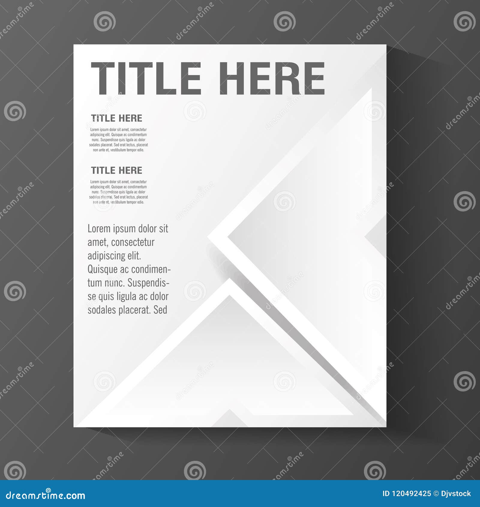 Minimal Geometric Template Label Stock Vector - Illustration of ...