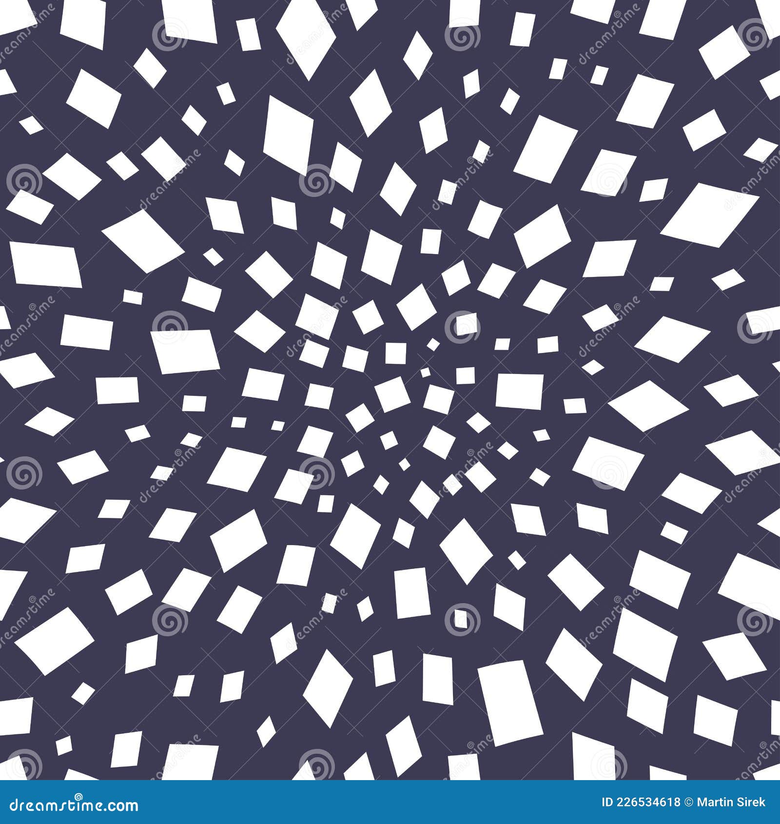 Minimal Graphic Geometric Vortex Seamless Memphis Pattern Stock Vector ...