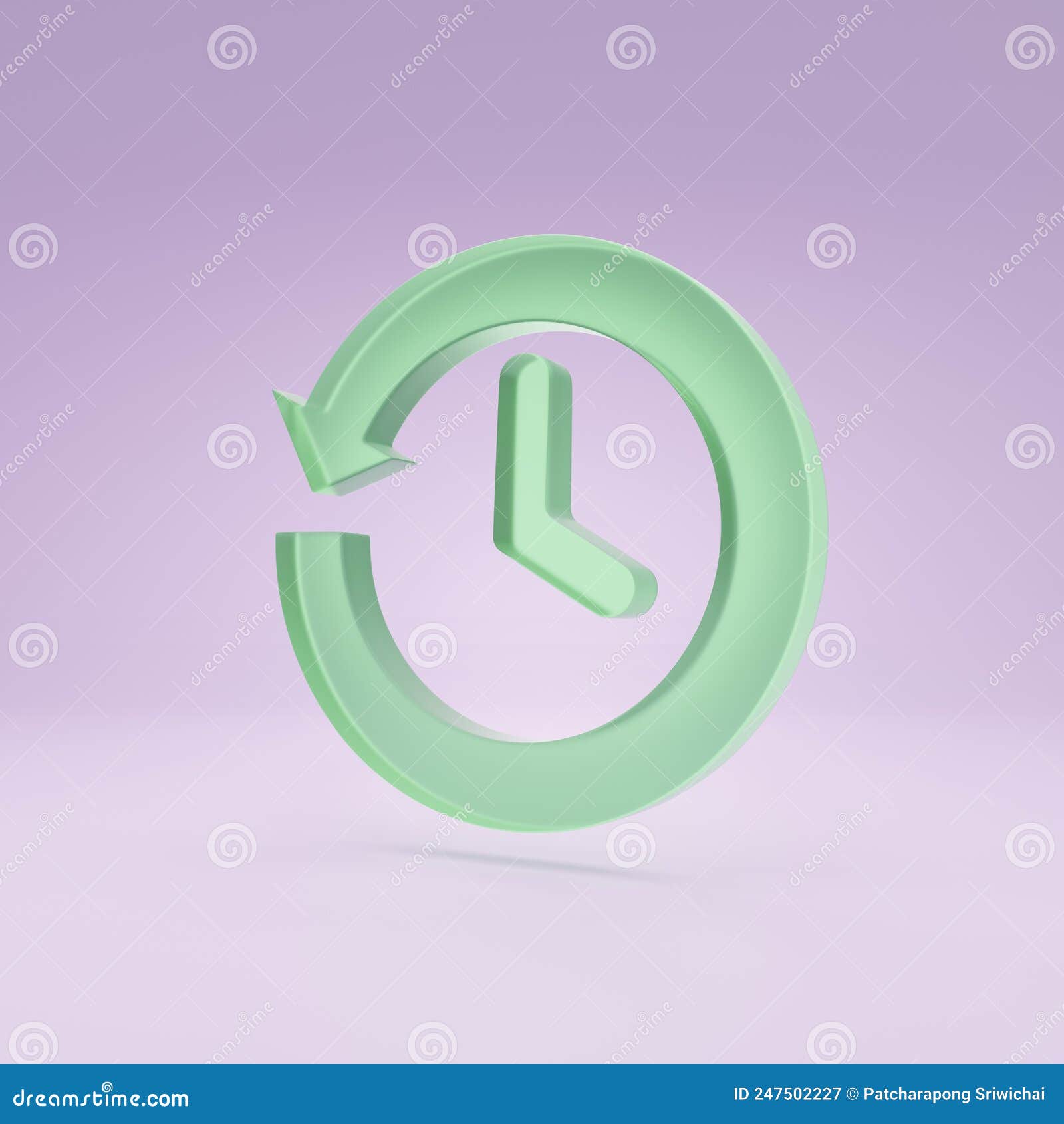 History Arrow Sign Bent Backward, Showing Wrong Direction, Moving Back ...