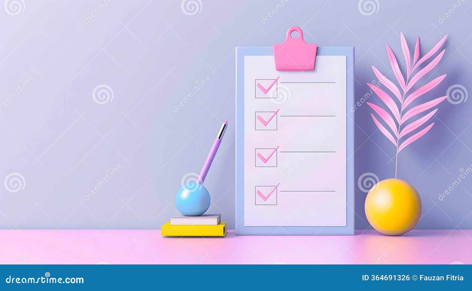 Minimal Illustration Of A Checklist Mockup With Simple Checkboxes And ...