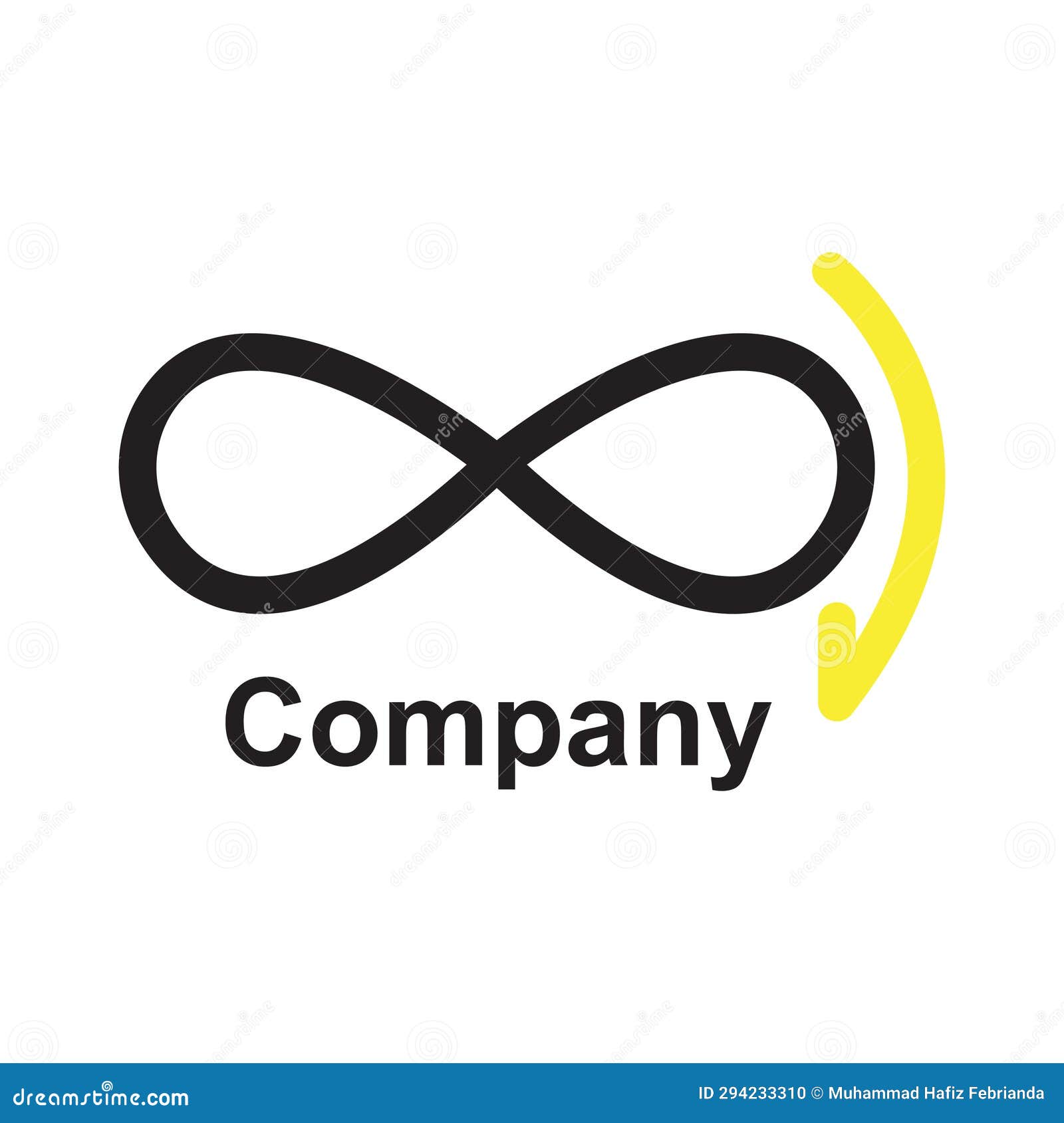 Minimal Infinity Vector Logo | CartoonDealer.com #91637719