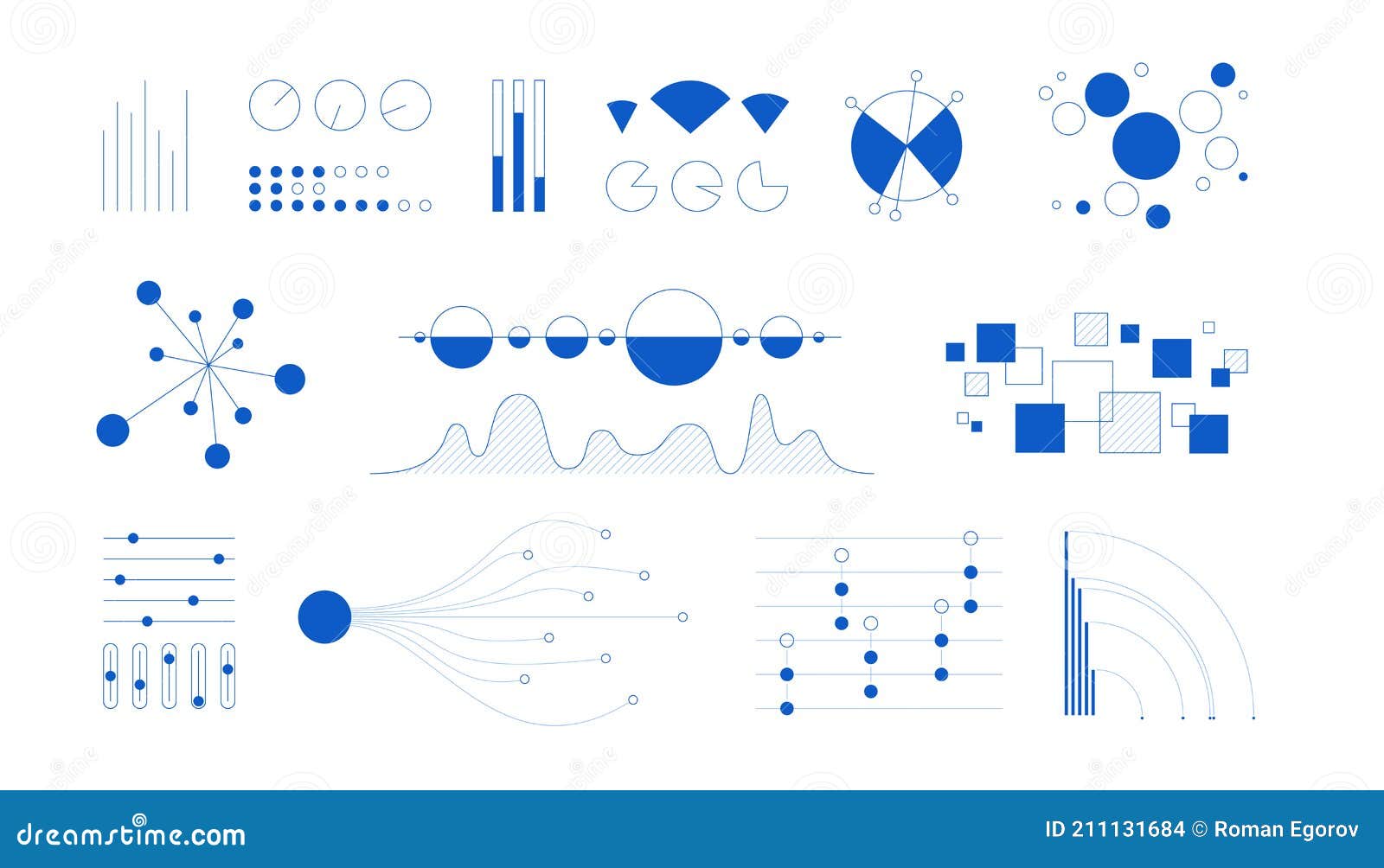 Minimal Infographic. Simple Schemes and Diagrams for Information ...