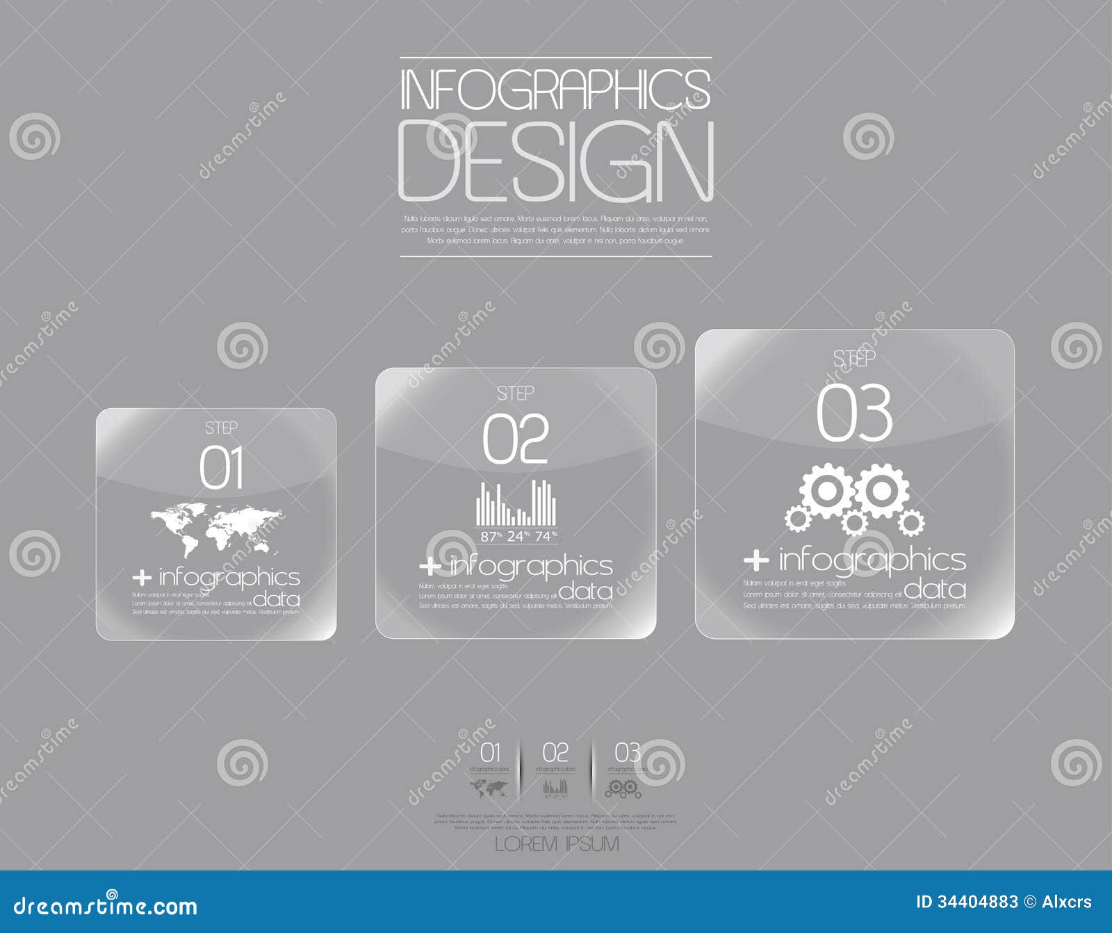 Minimal Infographics Design. Vector Stock Vector - Illustration of ...