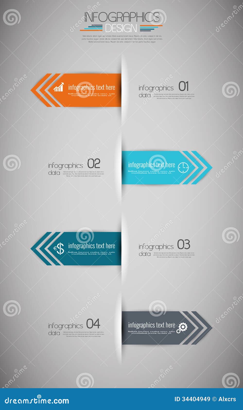 Minimal Infographics Design. Vector Stock Vector - Illustration of ...