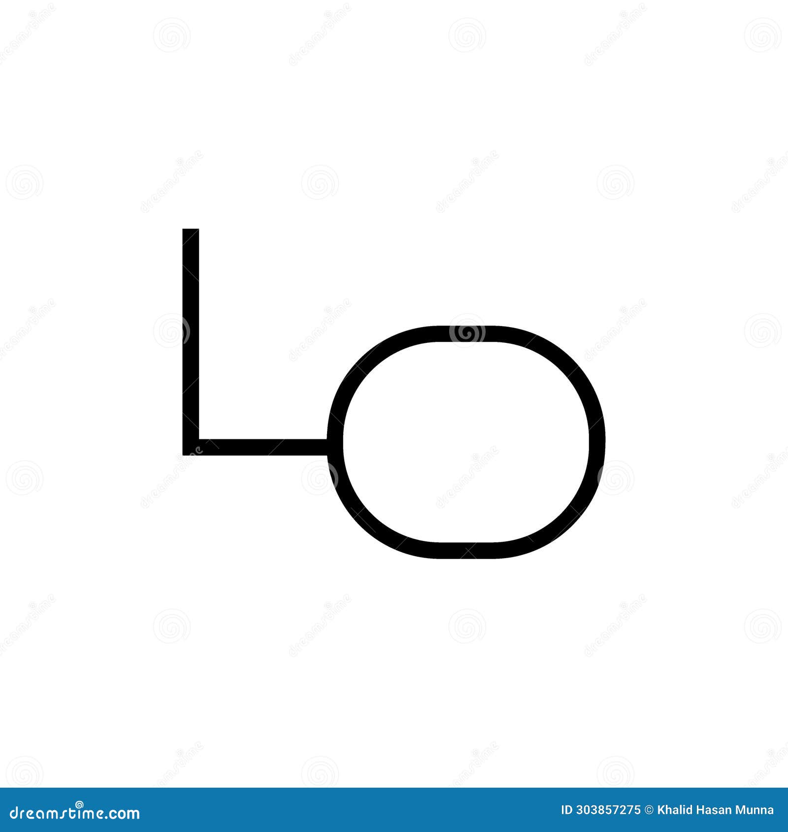 Minimal Letters LO Logo Design Stock Vector - Illustration of company ...