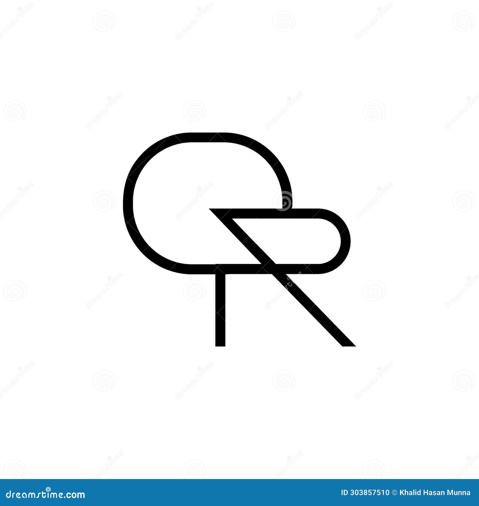 Minimal Letters or Logo Design Stock Vector - Illustration of alphabet ...