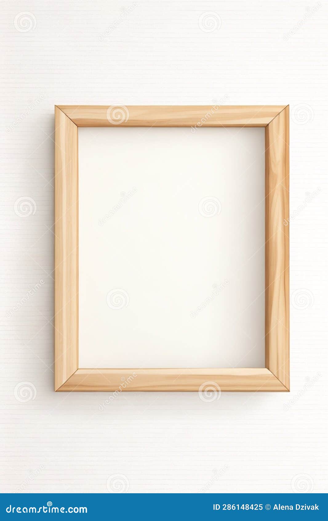 Frames on the Wall. Created with AI Technology. Stock Illustration ...