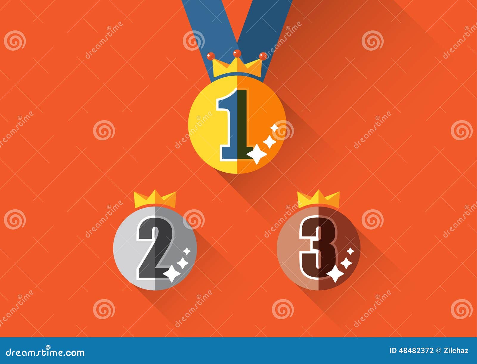 Minimal medal badge vector stock vector. Illustration of sign - 48482372