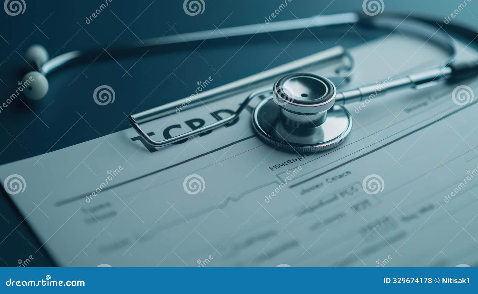 Minimal Medical History Form Single Field Filled Stock Illustration ...