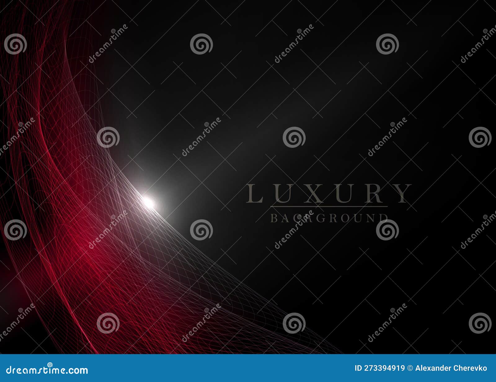 Minimal Mesh Pattern of Red Tint on Black Design Stock Vector ...