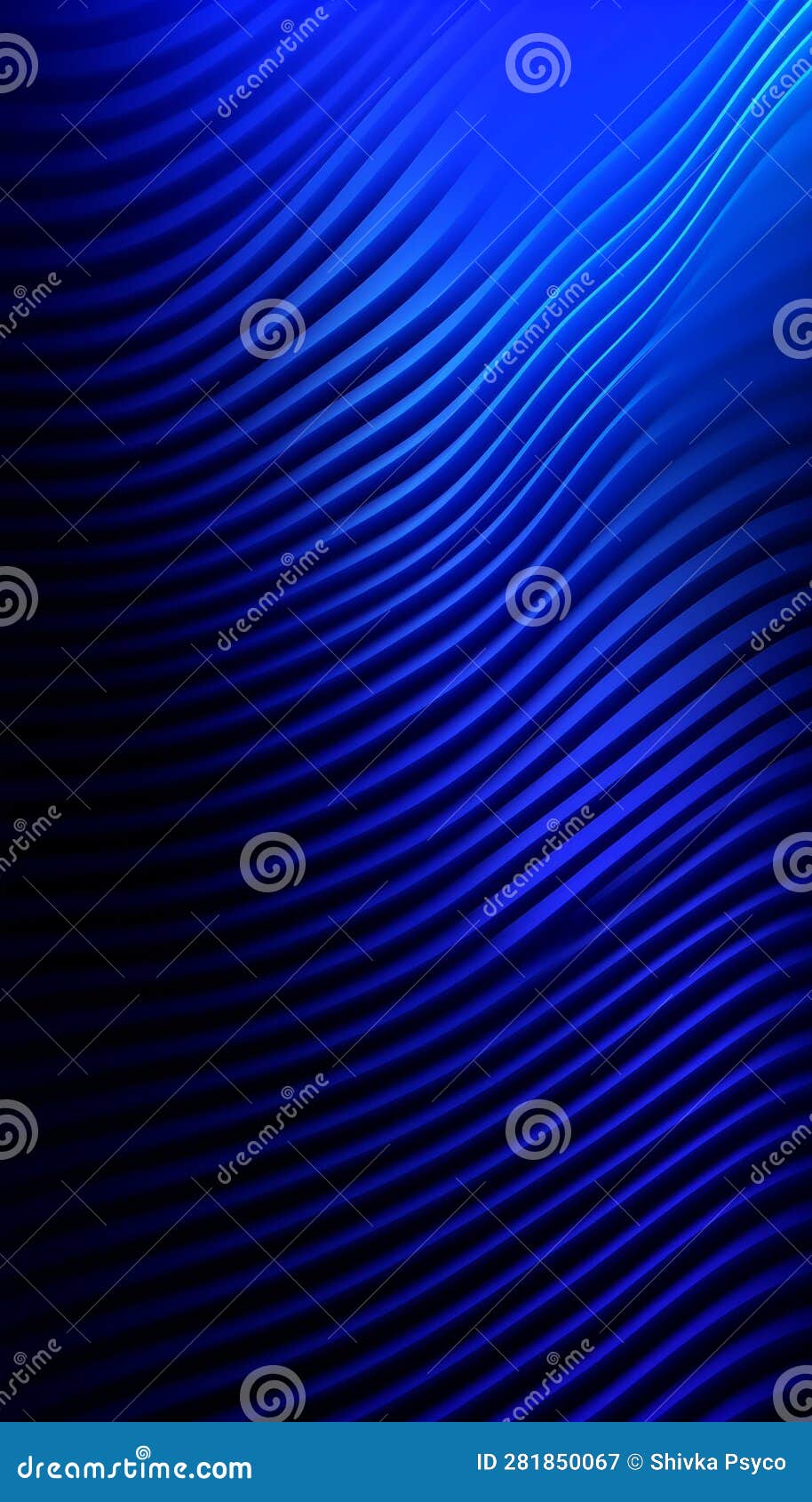 A Minimal Mobile Wallpaper of a Monochrom Blue Pattern Stock ...