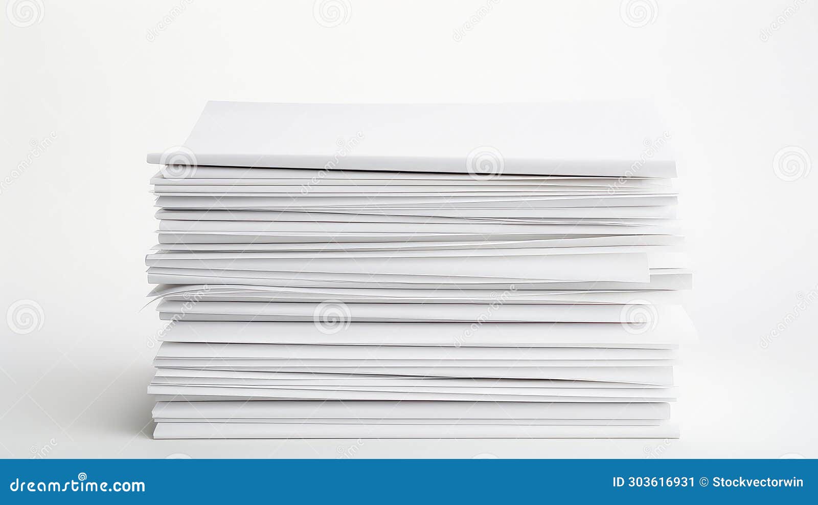 Minimal Paper White Background Stock Illustration - Illustration of ...