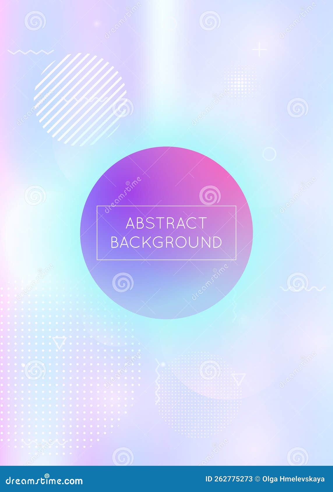 Minimal Pattern. Summer Dots. Shiny Luminous Composition Stock Vector ...