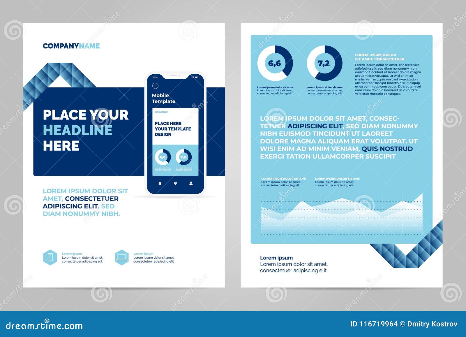 Minimal Poster Template Design Stock Vector - Illustration of color ...