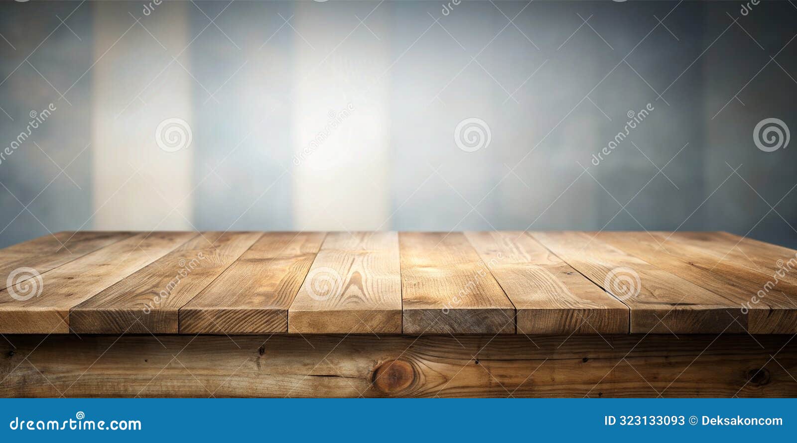 Minimal Product Placement Empty Textured Table Captured by Front View ...