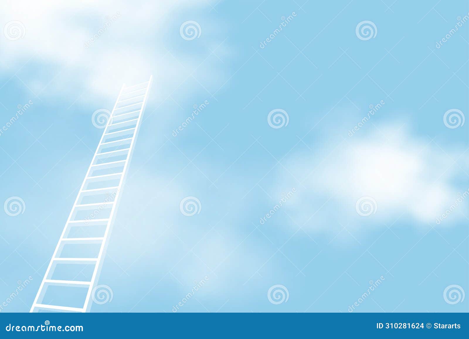 Minimal Progress Bar Part Symbol On Blue Background Royalty-Free ...