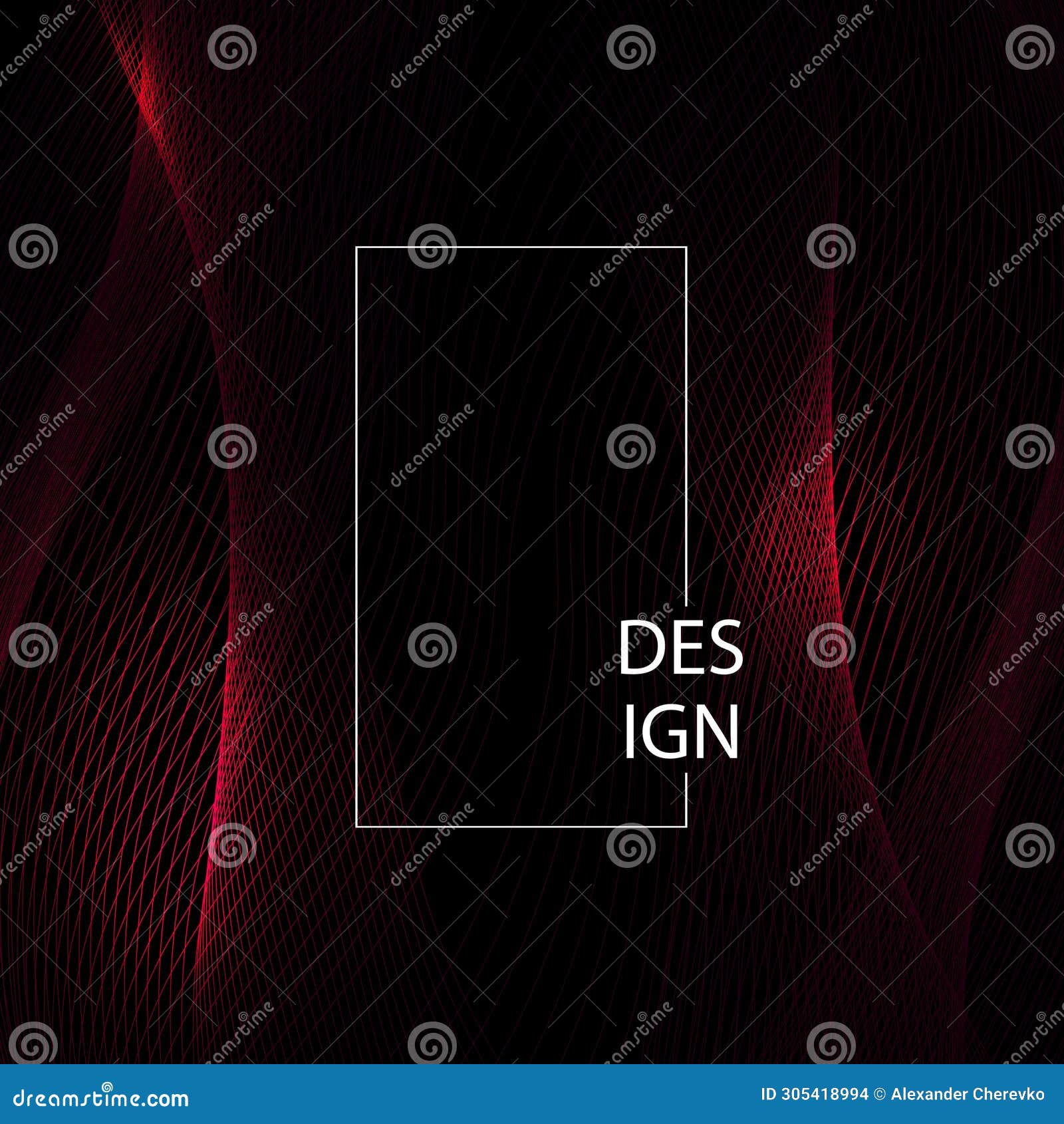 Minimal Red Mesh Texture on a Black Background Stock Vector ...