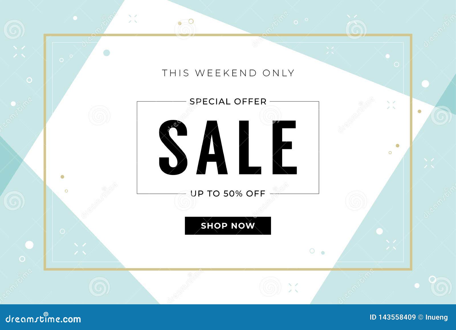 Minimal Sale Banner Template. Stock Vector - Illustration of chic ...