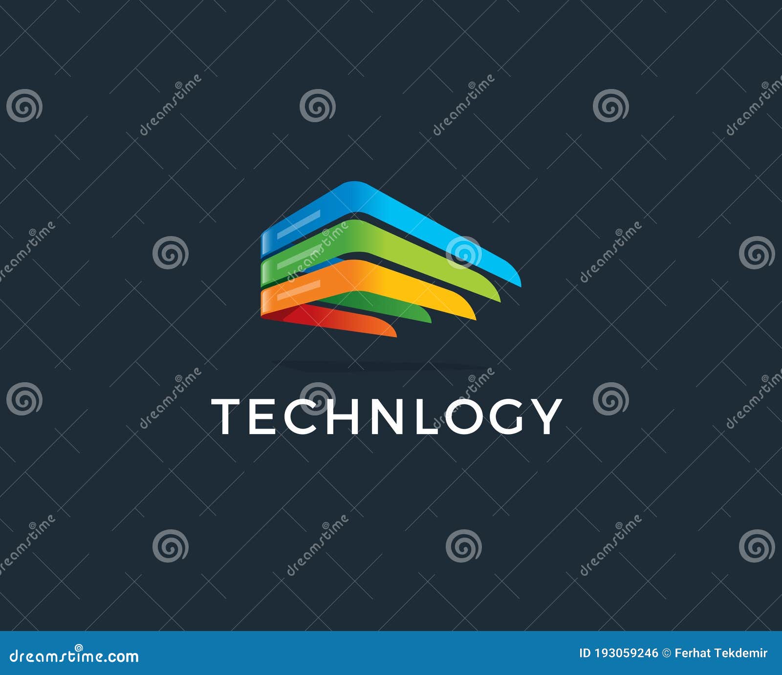 Minimal Server Logo Design - Vector Illustration Stock Vector ...