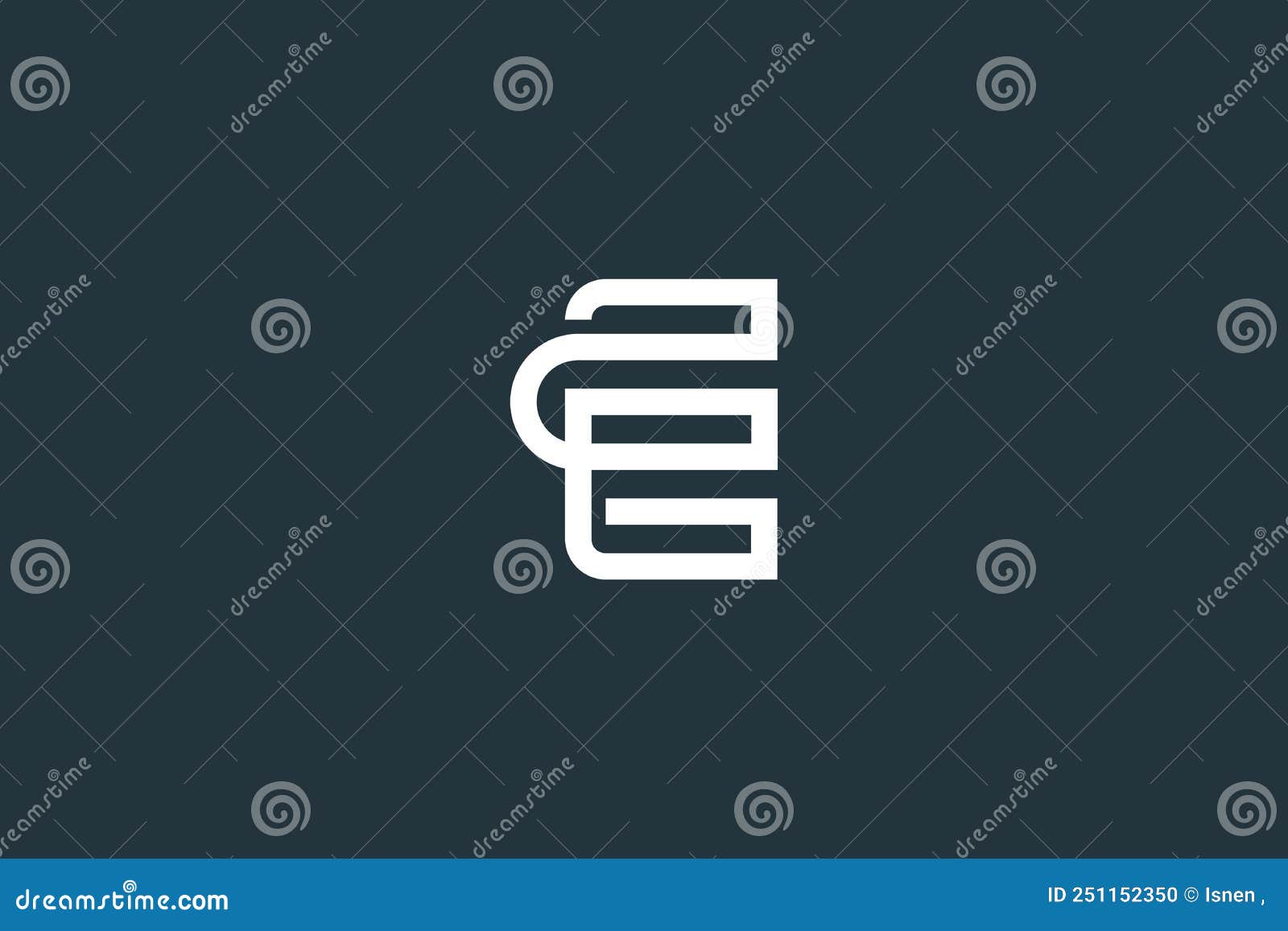 Minimal Initial Letter E Logo Design Vector Template Stock Vector ...