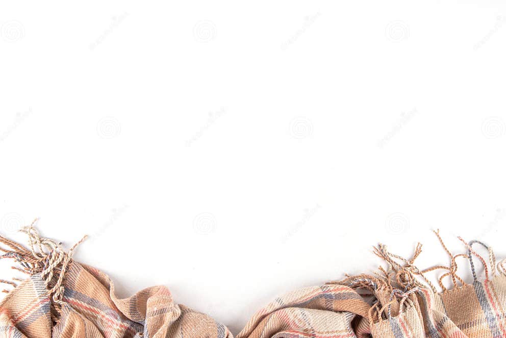 Minimal Sparse Autumn Background with Fall Leaves Stock Photo - Image ...