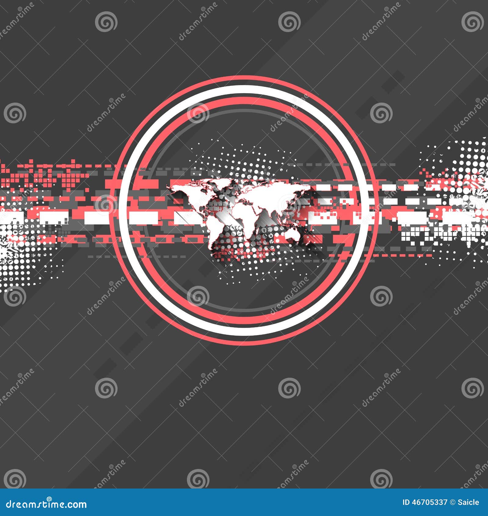 Minimal Tech Vector Background Stock Vector - Illustration of motion ...