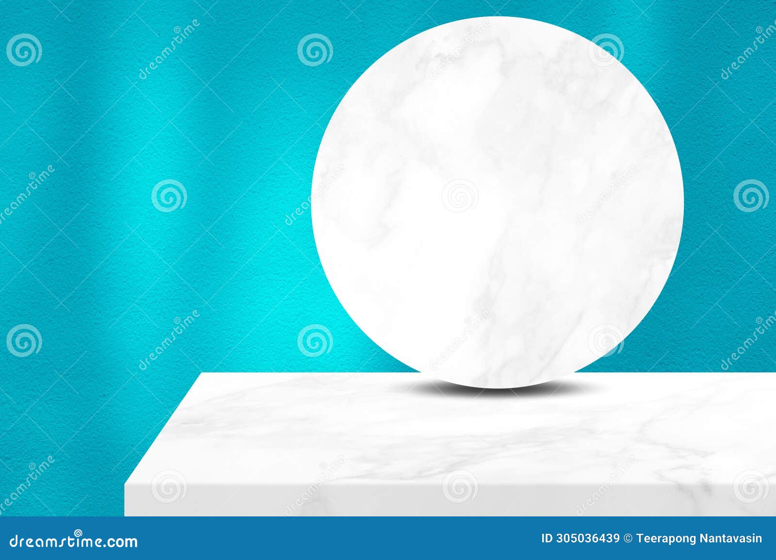 Minimal White Marble Table Corner and Circle Marble Partition with ...