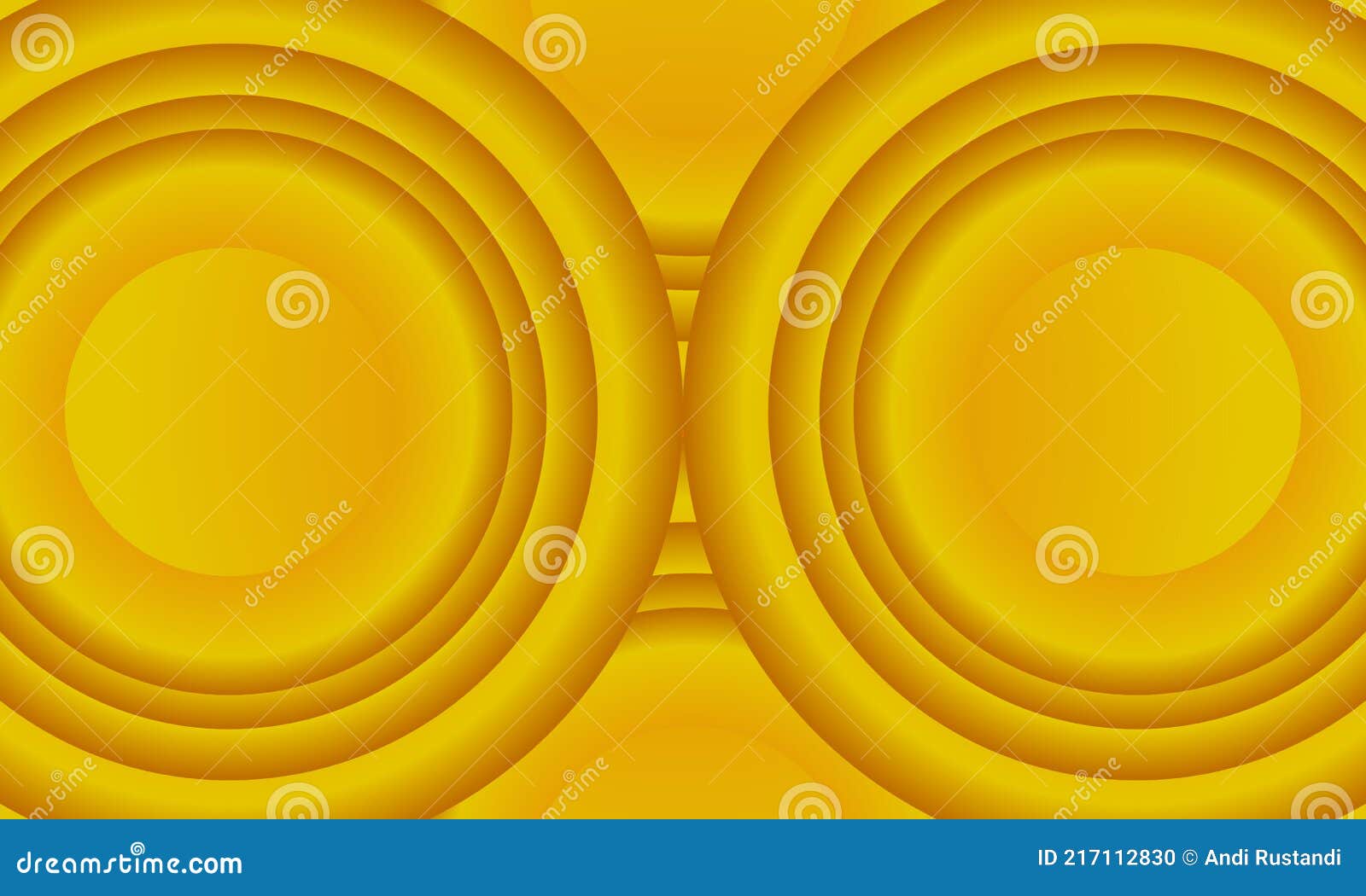Minimal Yellow Abstract Half Circle Background Stock Vector ...
