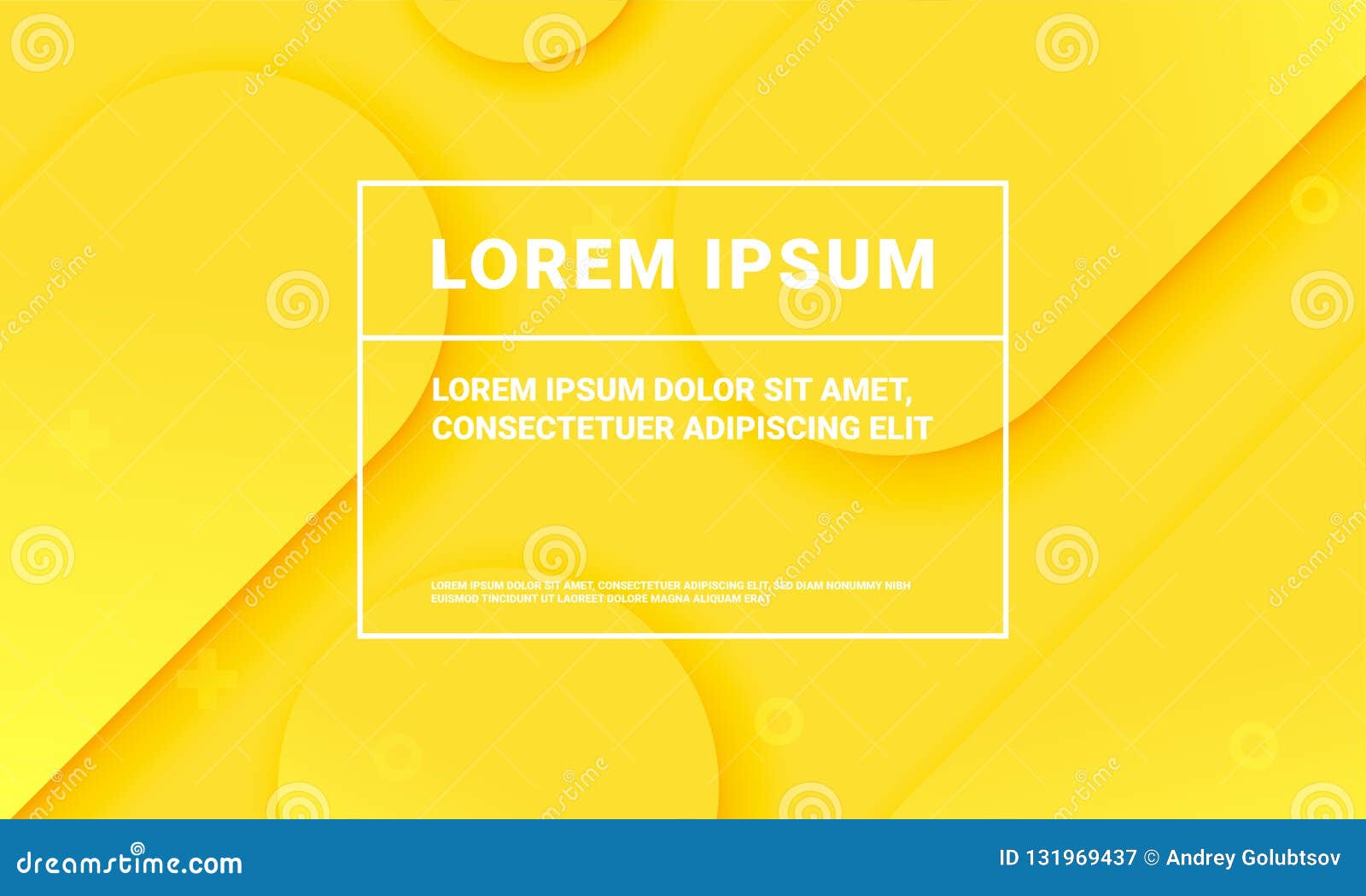 Minimal Yellow Background. Vector Abstract Color Fluid Pattern Texture ...
