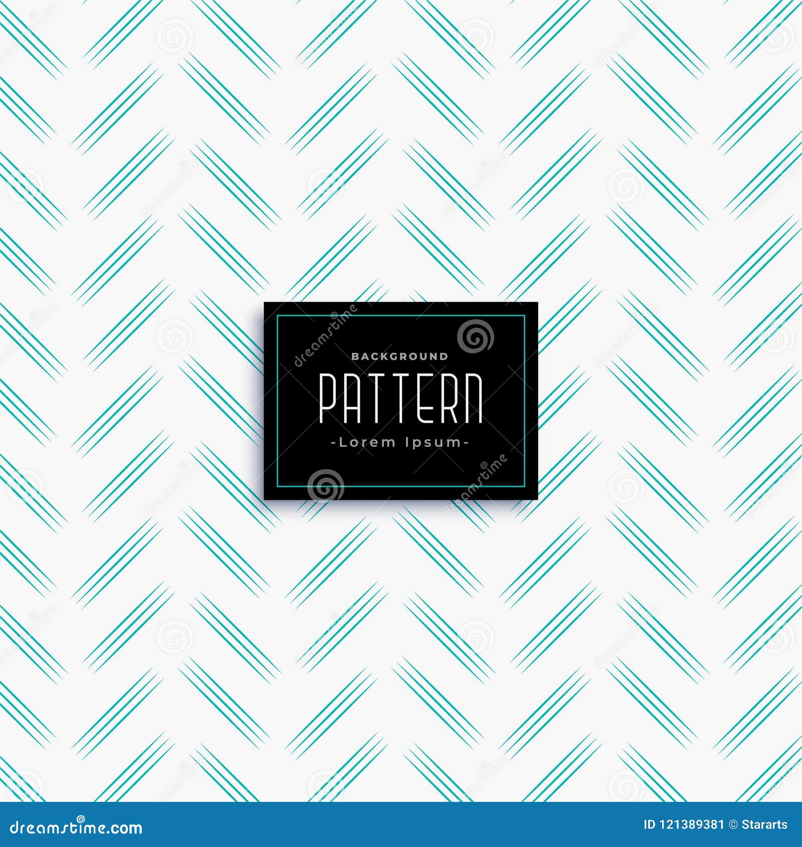 Minimal Zig Zag Style Blue Line Pattern Stock Vector - Illustration of ...