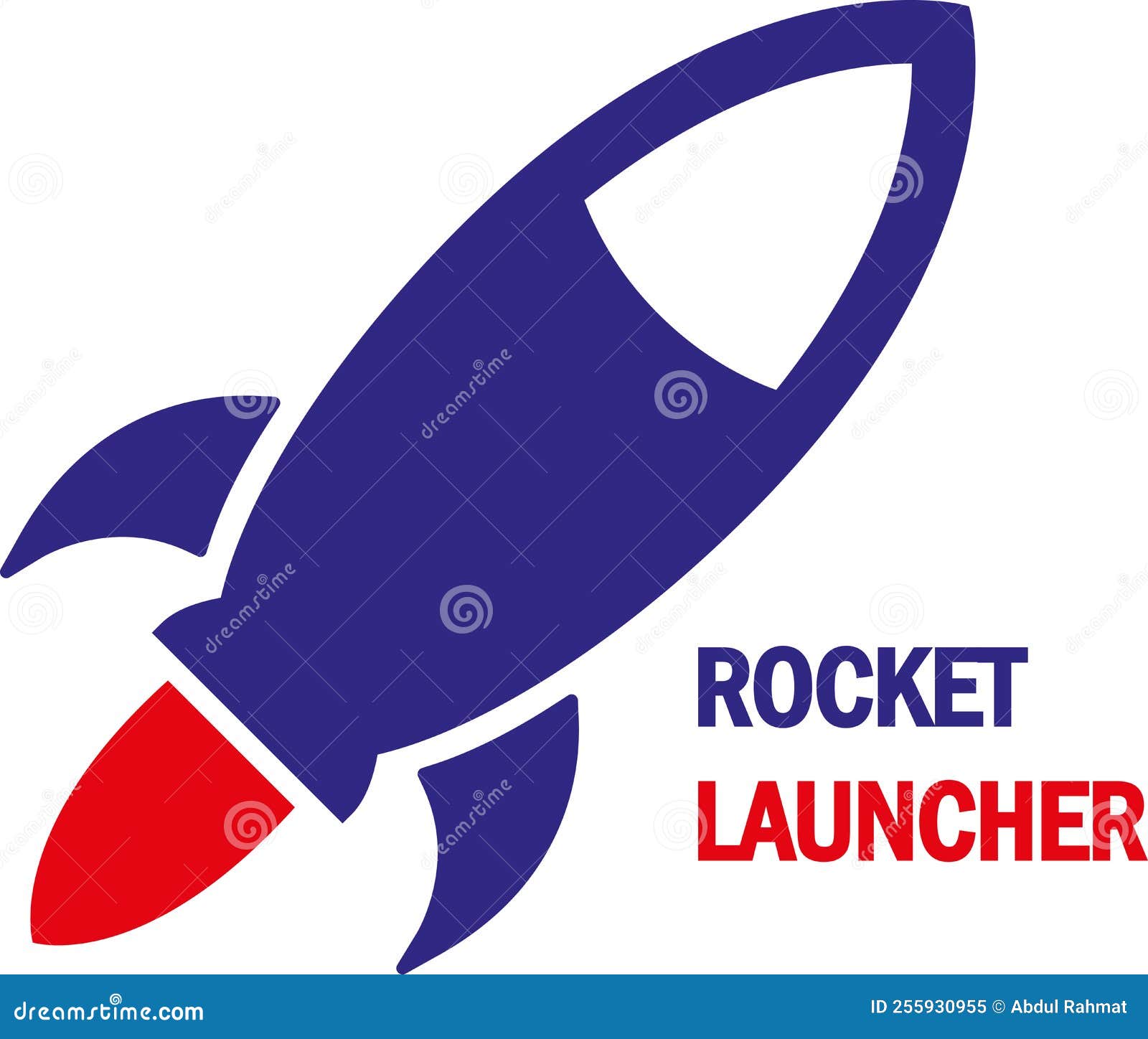 MINIMALIS ROCKET LAUNCHER LOGO Stock Vector - Illustration of creative ...