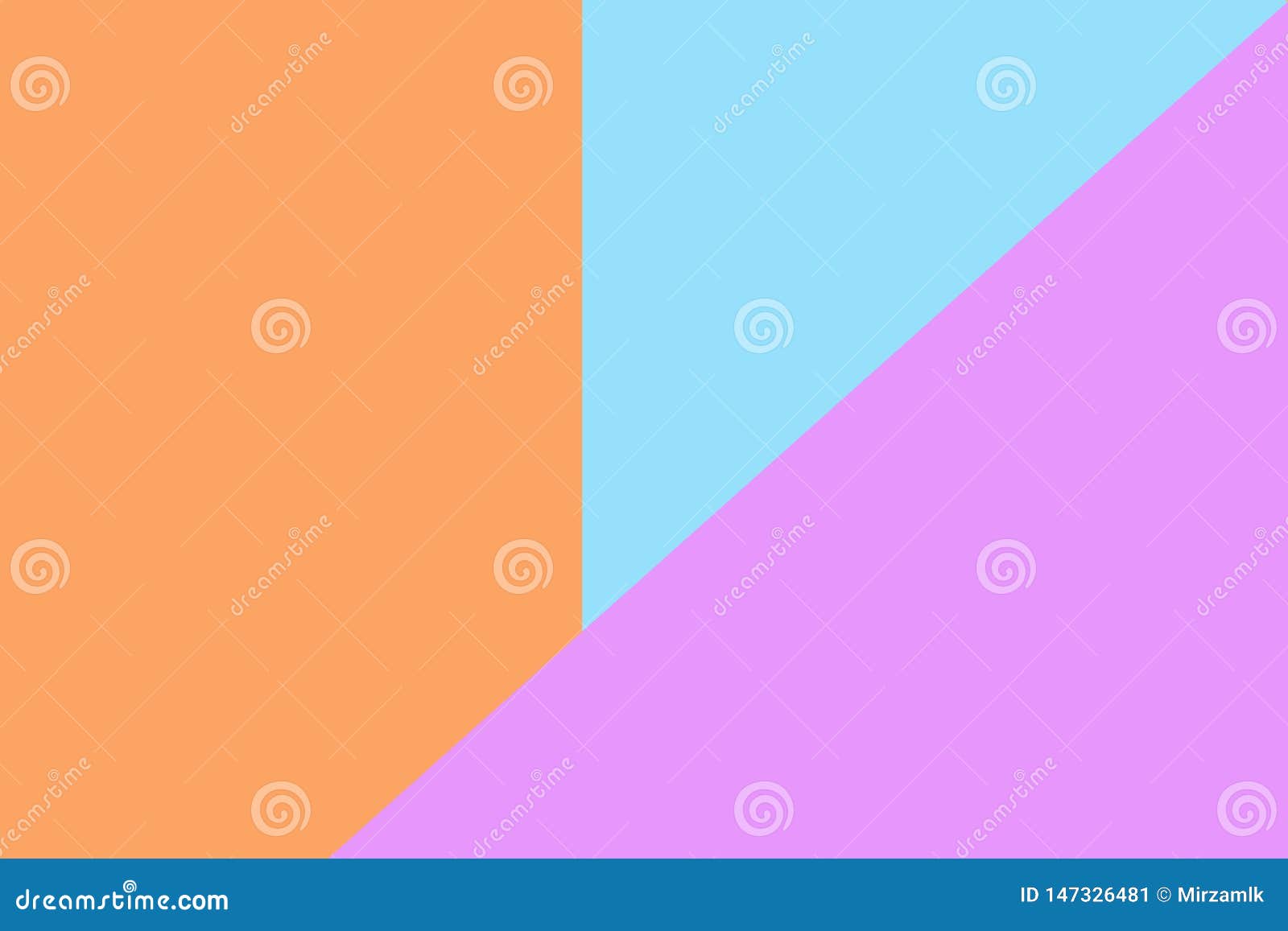 Tri-colored Geometric Designs of Shapes and Lines. Stock Illustration ...