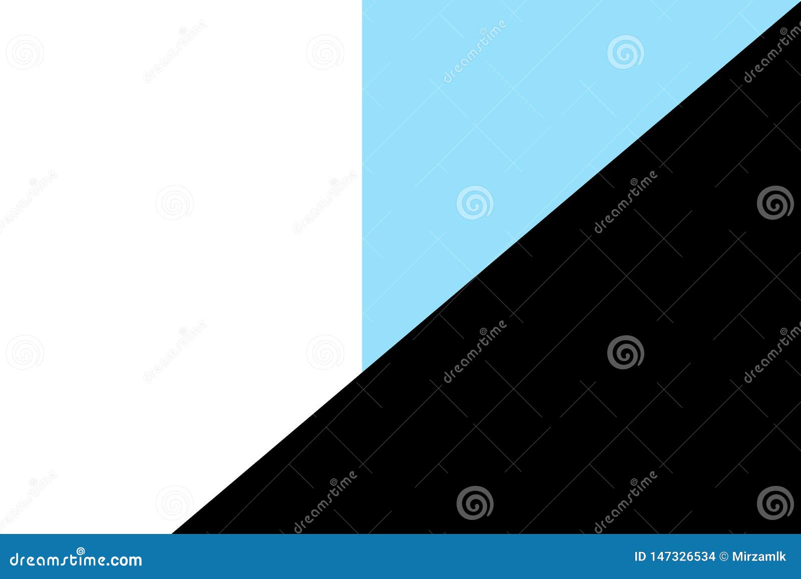 Tri-colored Geometric Designs of Shapes and Lines. Stock Illustration ...