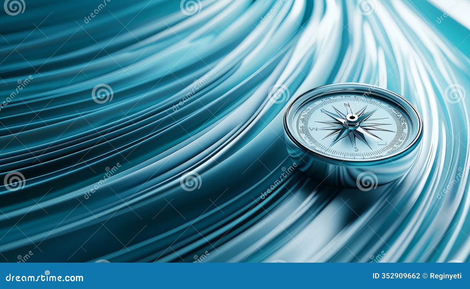 Stylized Compass Rose Isolated In Black Vector Illustration ...