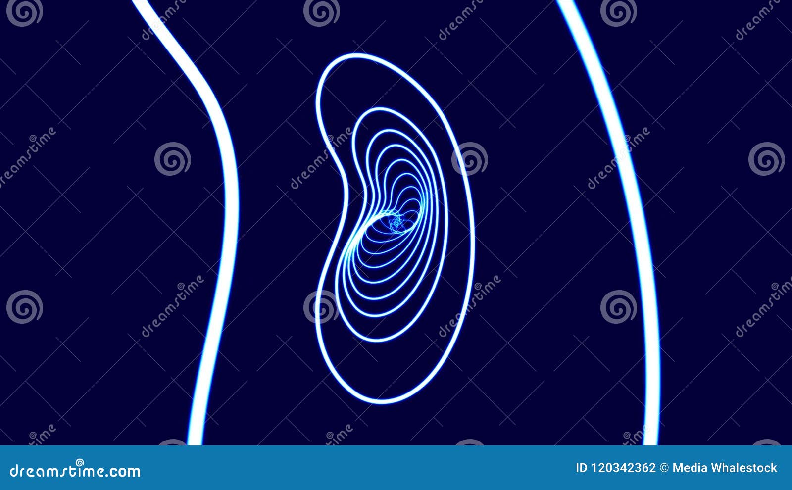 Minimalist Abstract Background. Seamless Loop. Infinite Space ...