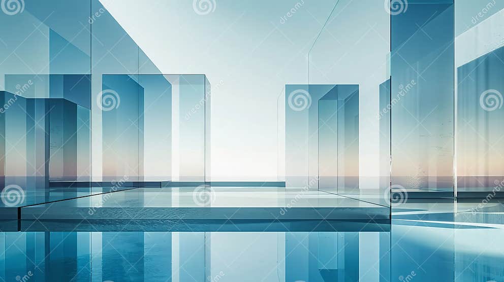 Minimalist and Abstract, Digital Mirror Dimension, 35 Frames, Text ...