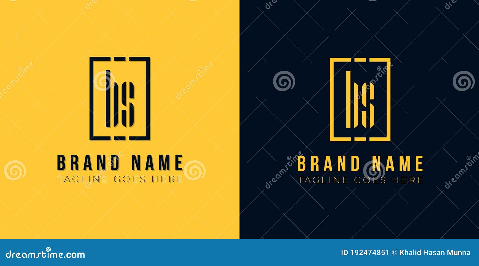 Minimalist Abstract Initial Letter BS Logo Stock Vector - Illustration of shape, stylish: 192474851