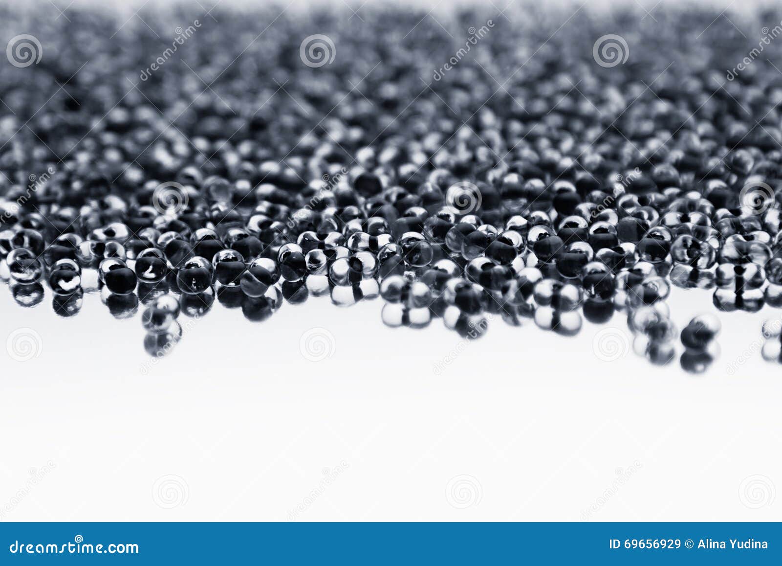 Minimalist Abstract Light Background with Transparent Glass Particles ...