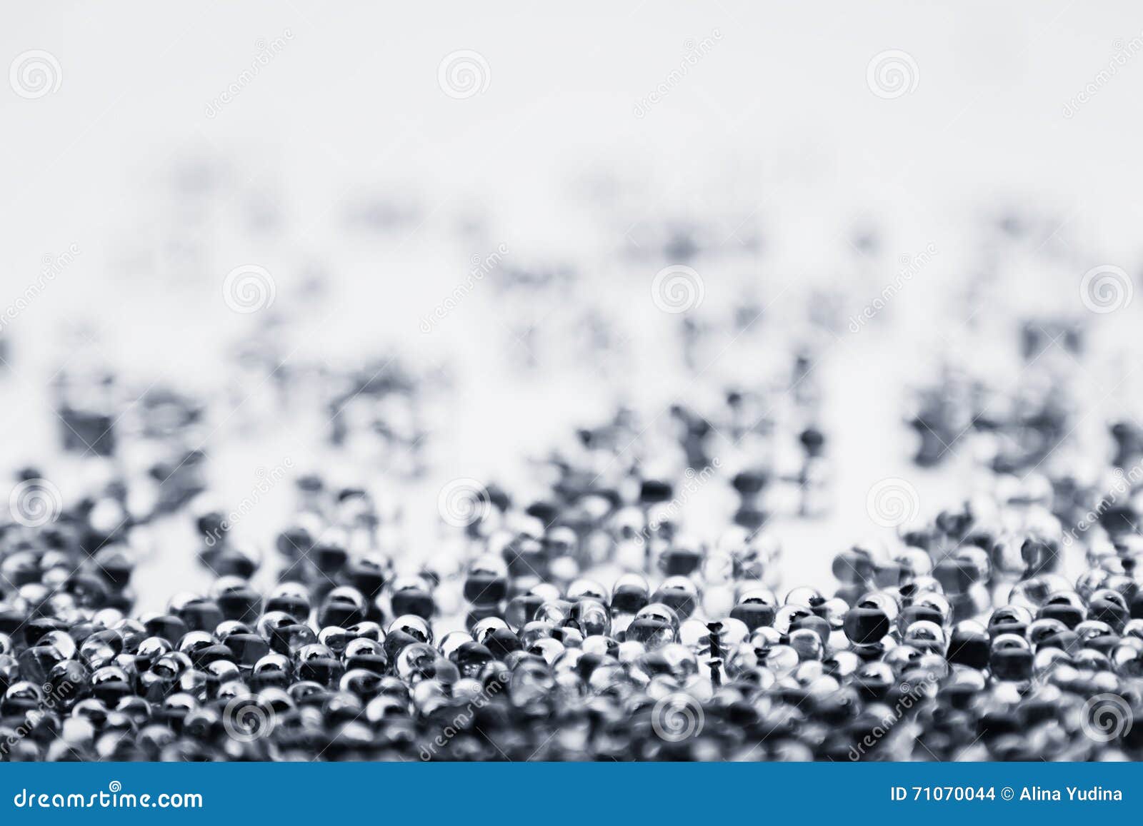 Minimalist Abstract Light Background with Transparent Glass Particles ...