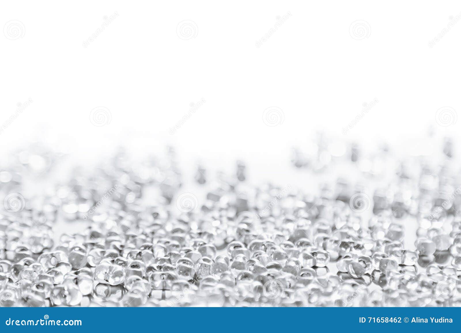 Minimalist Abstract Light Background with Transparent Glass Particles ...