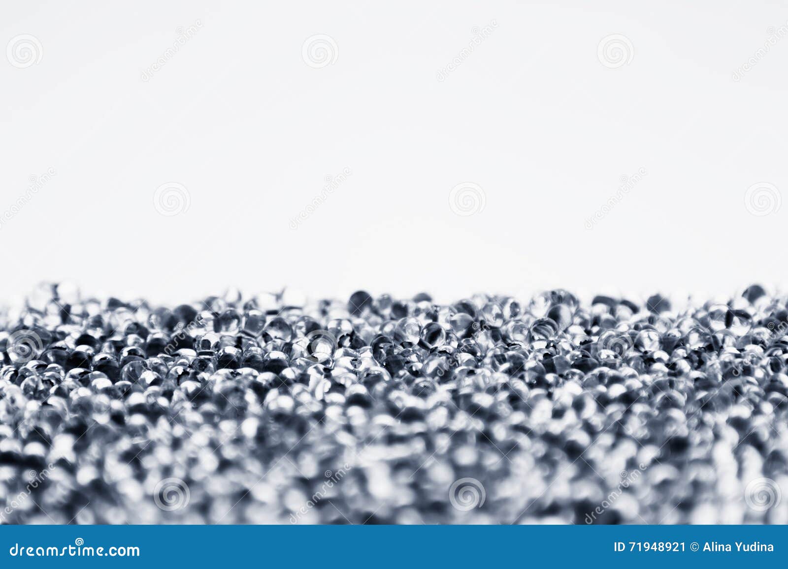 Minimalist Abstract Light Background with Transparent Glass Particles ...