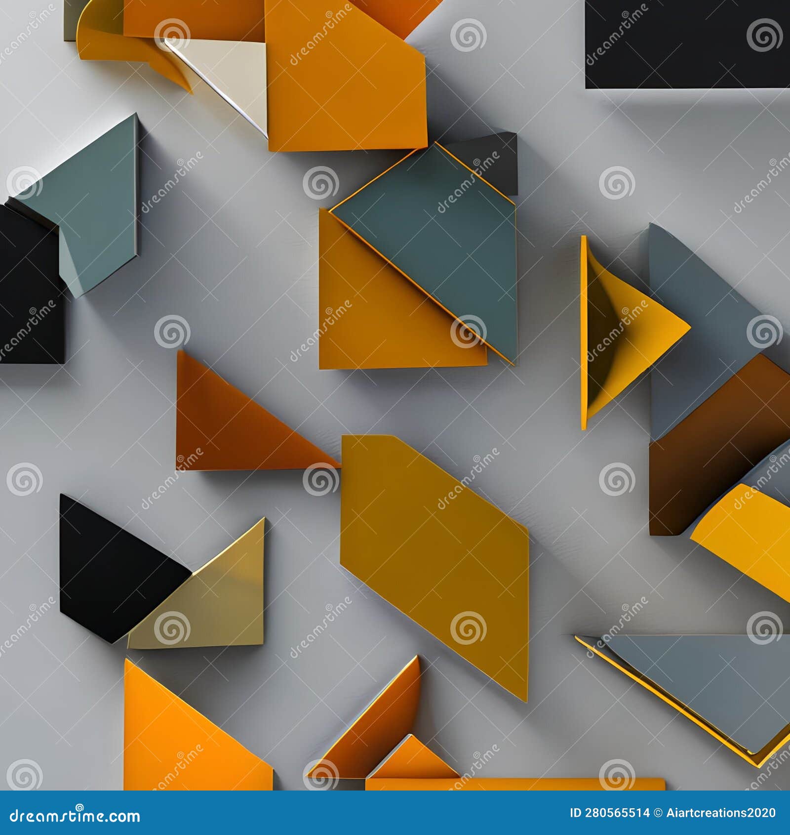 1820 Minimalist Abstract Shapes: A Modern And Minimalist Background ...