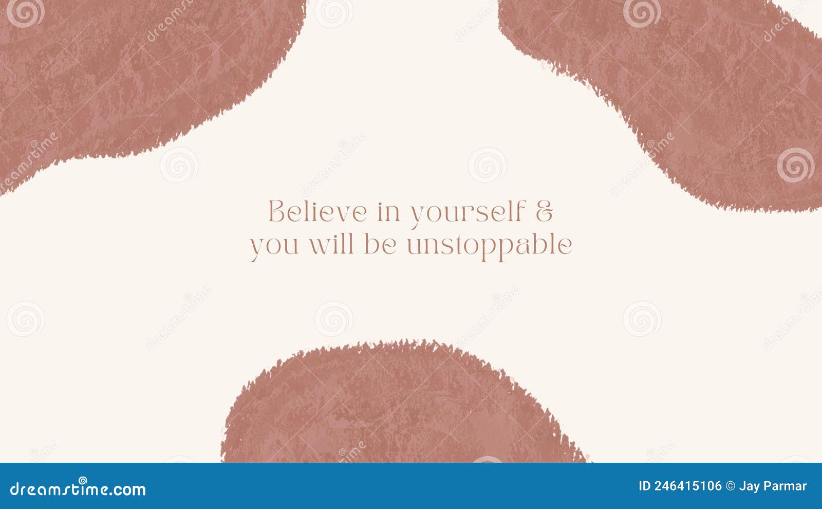 Minimalist Abstract Terracotta Illustration Desktop Wallpaper Stock ...