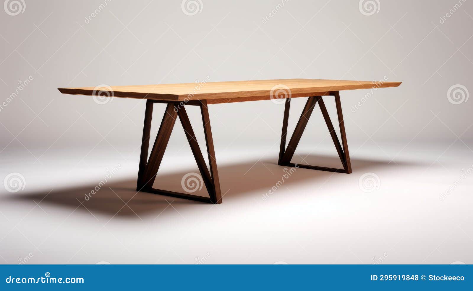 Minimalist Angled Table On Grey Background - Alastair Magnaldo Royalty ...