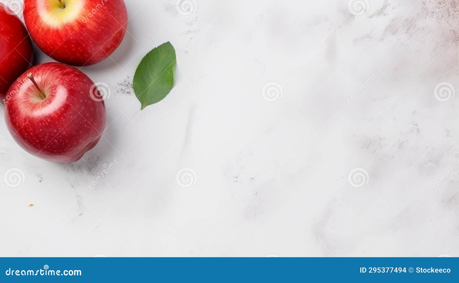 Minimalist Apple on Marble Table Innovative and Stylish Background ...